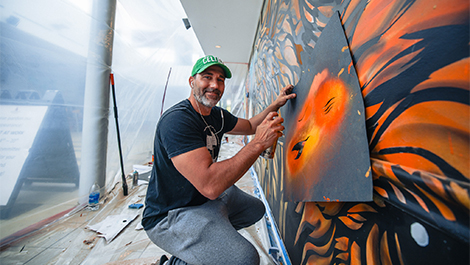 Colorful Message | Bridgewater State University