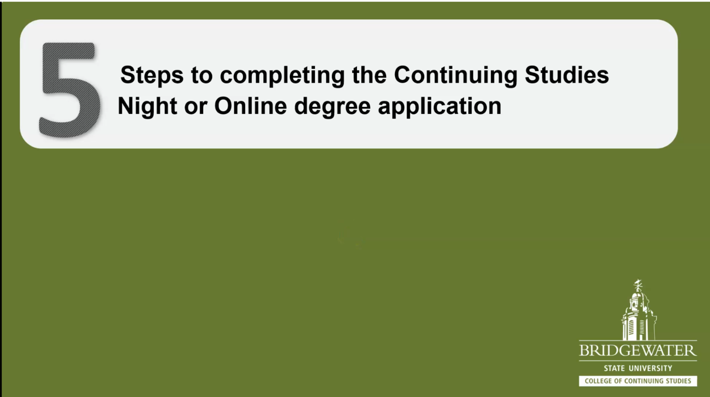 Continuing Studies Admissions | BSU Continuing Studies Admissions